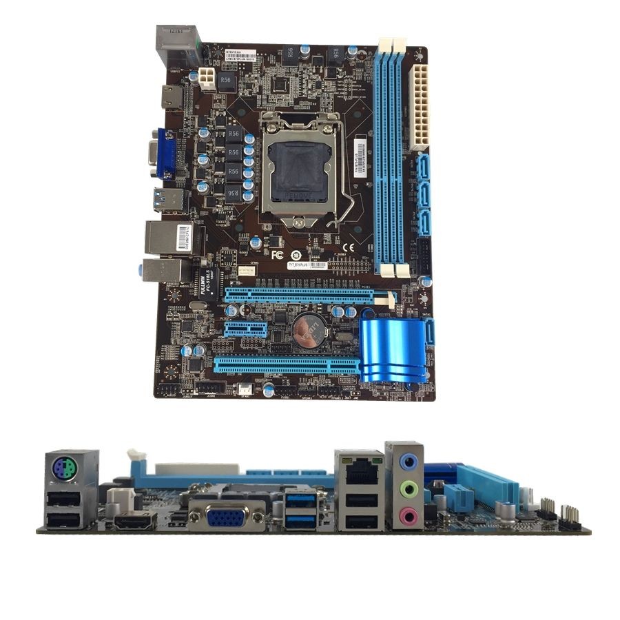 ชิปเซ็ตเมนบอร์ด Intel B75 LGA 1155 เมนบอร์ดสำหรับเล่นเกม DDR3 8GB Ram ...