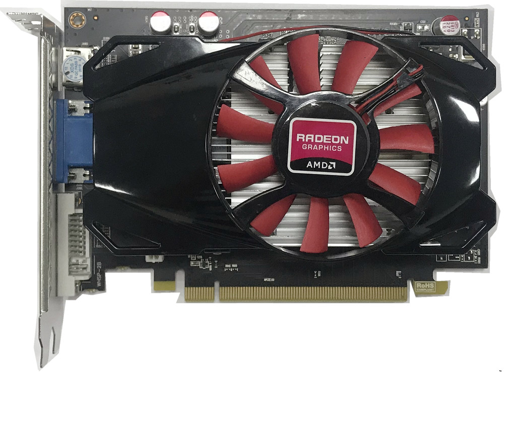 การ์ดแสดงผลหลายจอ AMD Radeon R7 350 2GB DDR5 128 บิต DVI HD VGA